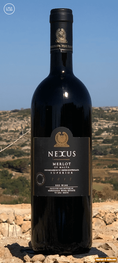 Meridiana Nexus - Merlot Wein von Malta
