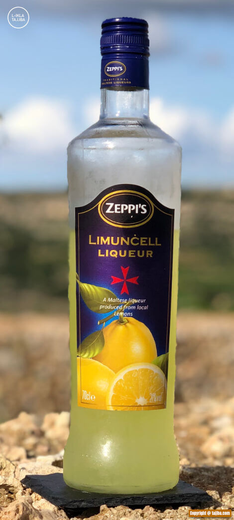 Zeppi's Limuncell Likör aus Malta